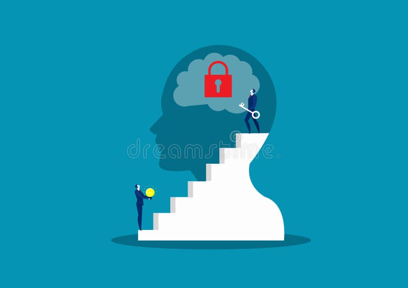 Business Take Key for Unlock Brain , Possitive Thinking Background ...
