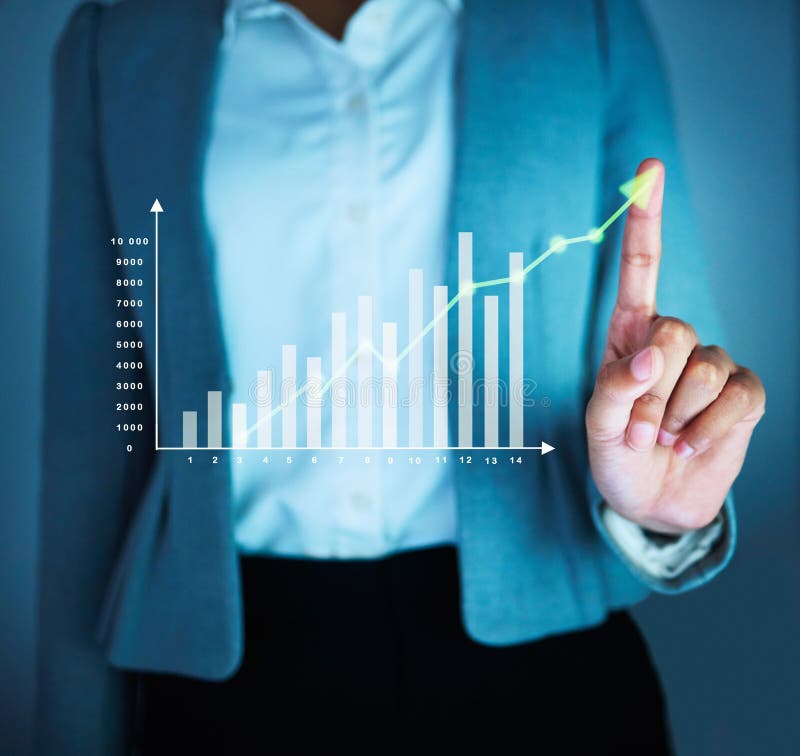 This Business is Taking Off. an Unrecognisable Businesswoman Standing ...