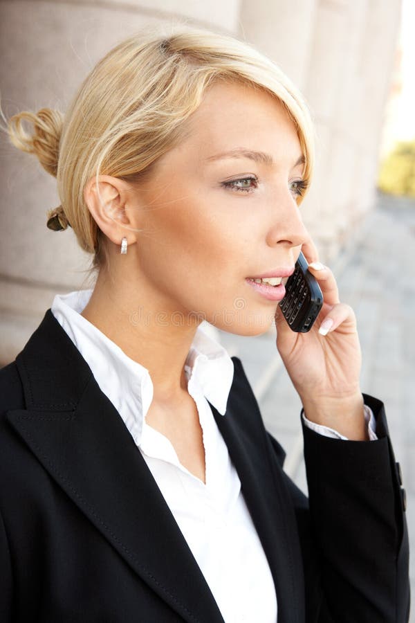 Business Talk stock photo. Image of cell, answering, calling - 5503332