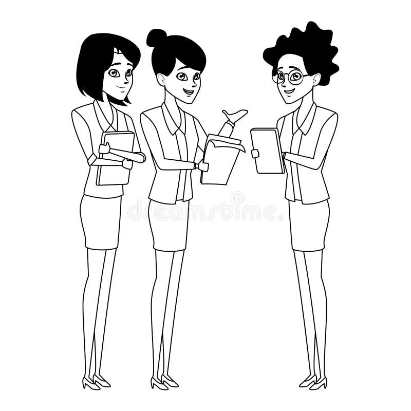 Business talk coworker stock vector. Illustration of teamwork - 140684017