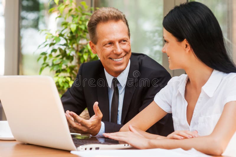 Business talk. stock image. Image of business, businessman - 43374237