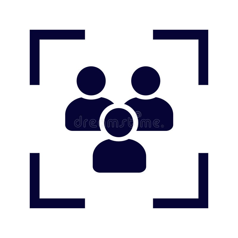 Business Target Client Icon Stock Vector - Illustration of targeting ...