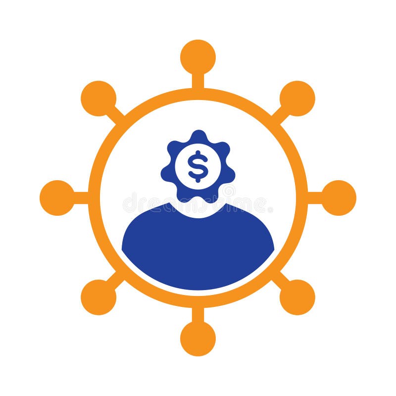 Business Target Client Icon Stock Vector - Illustration of marketing ...