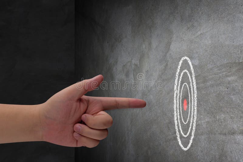 Business Target Concept stock photo. Image of achievement - 89454374