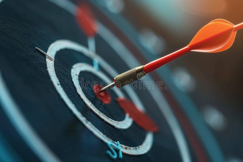 Business Target Goal and Arrow Icons Business Strategy Planning ...