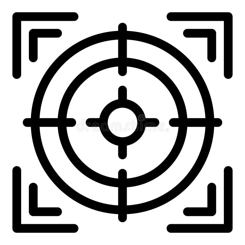 Business Target Icon Outline Vector. Brainstorming Meeting Stock Vector ...