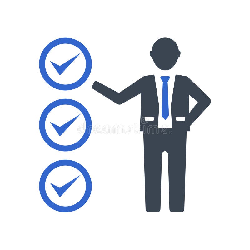 Tasks completed icon stock vector. Illustration of vector - 176443136