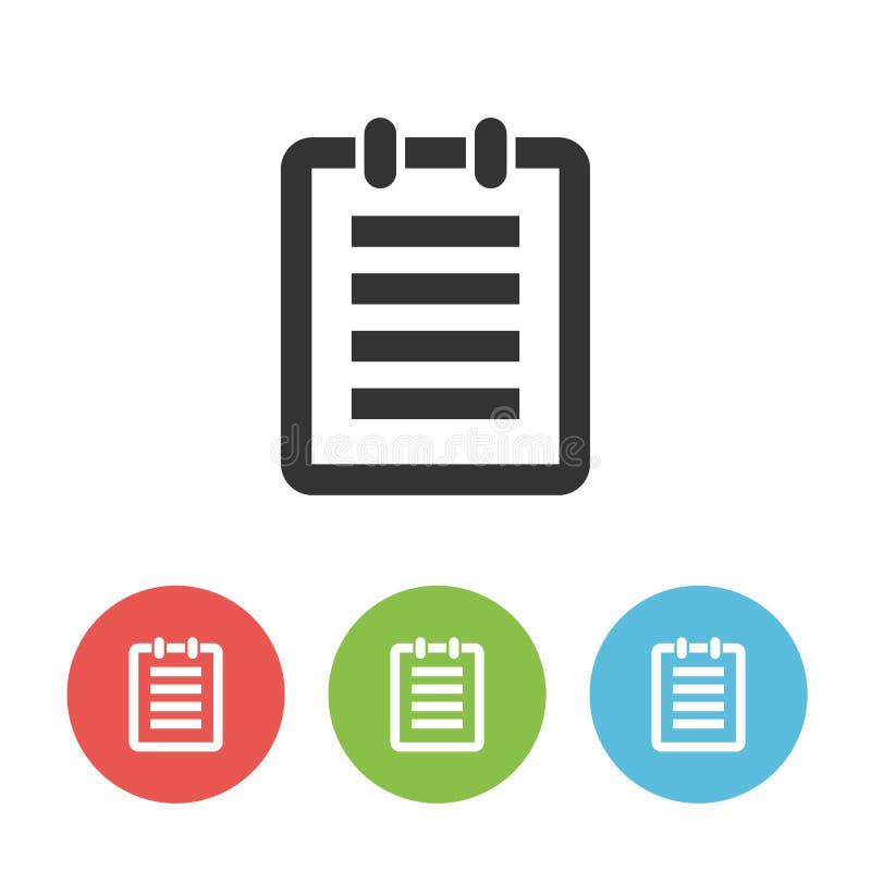 Business task flat icon stock illustration. Illustration of business ...