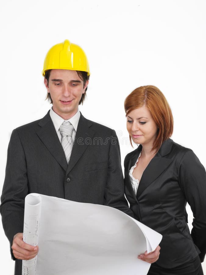 Young architect team stock image. Image of home, blue - 11333897