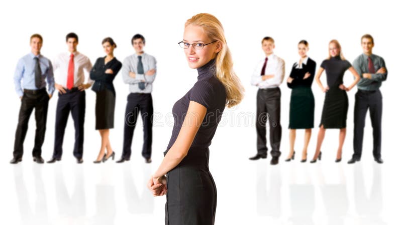 Business team stock image. Image of cheerful, colleagues - 4667317