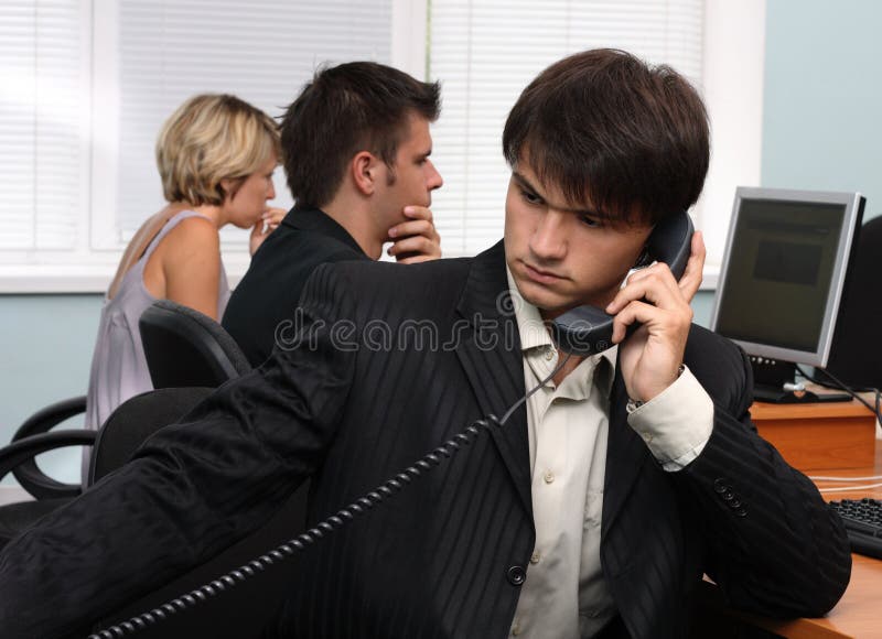 Rush hour at work stock image. Image of conceptual, blurry - 99623