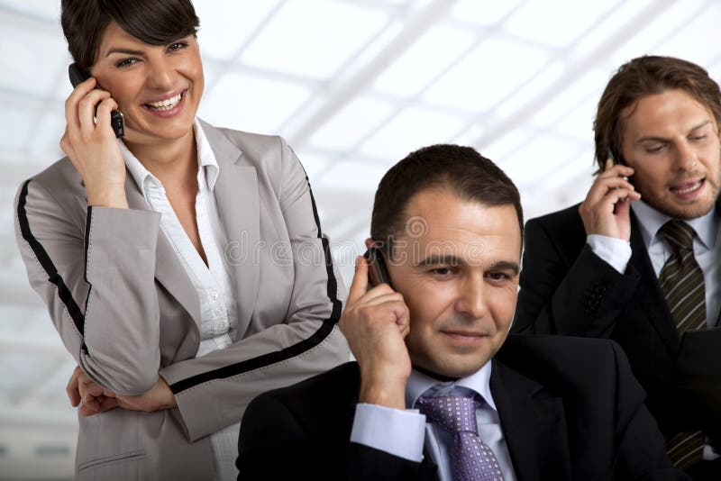 Business team in action stock image. Image of cell, coworkers - 10511543