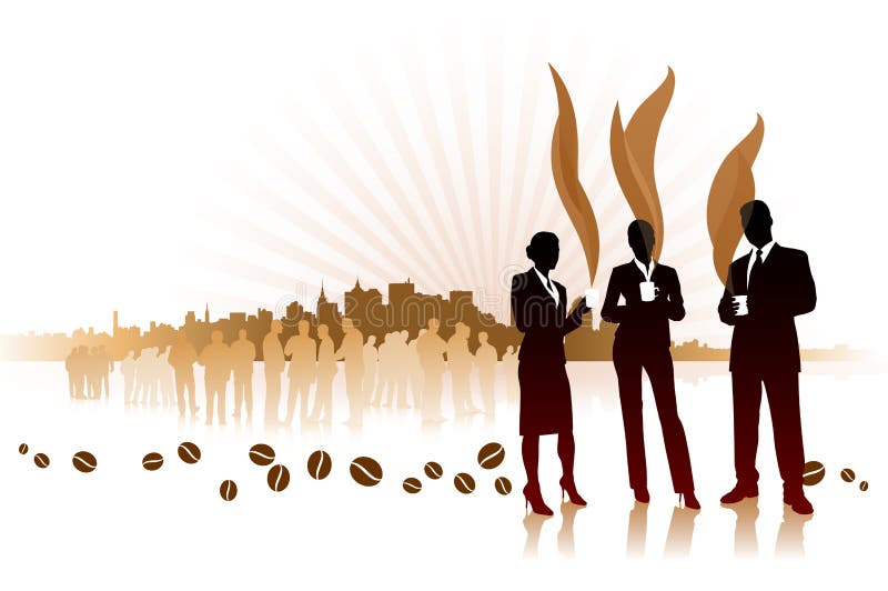 Business team coffee break stock vector. Illustration of bean - 12084829 Business team coffee break stock vector. Illustration of bean - 12084829
