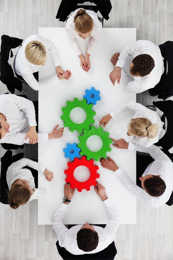 Teamwork Cogs Machine Stock Images - Download 2,342 Royalty Free Photos