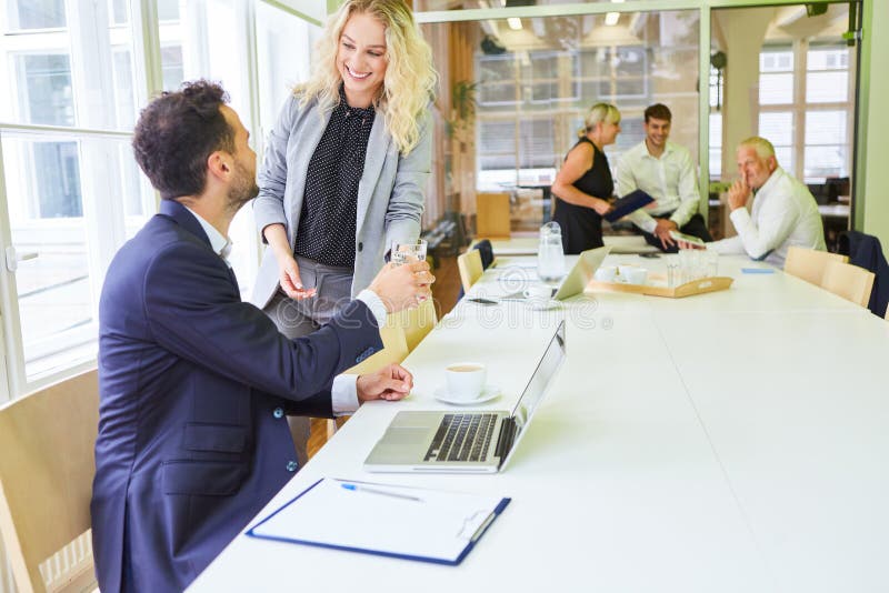 Business Team Colleagues Working Together in the Office Stock Image ...