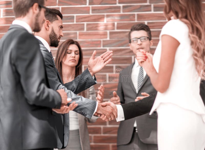 Business Team Congratulates Partners with the Conclusion of the ...