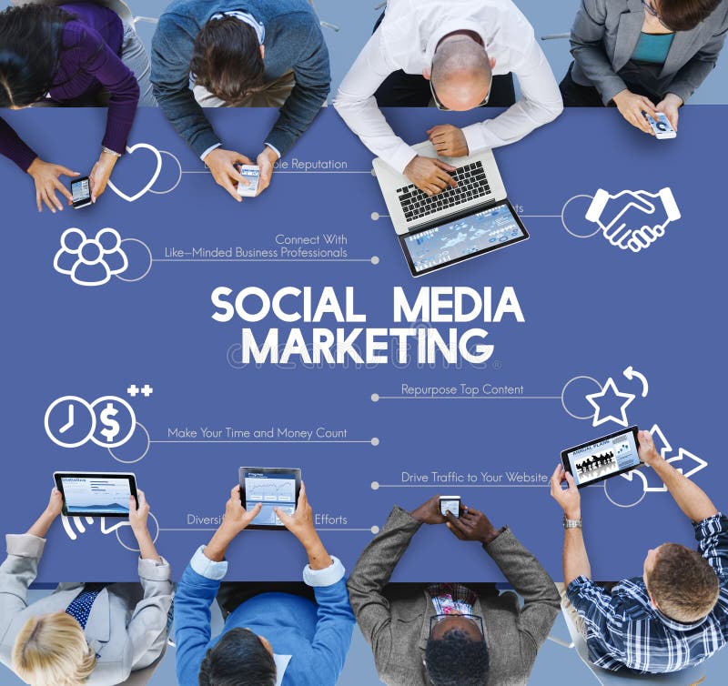 Business Team Connection Technology Networking Concept Stock Image ...