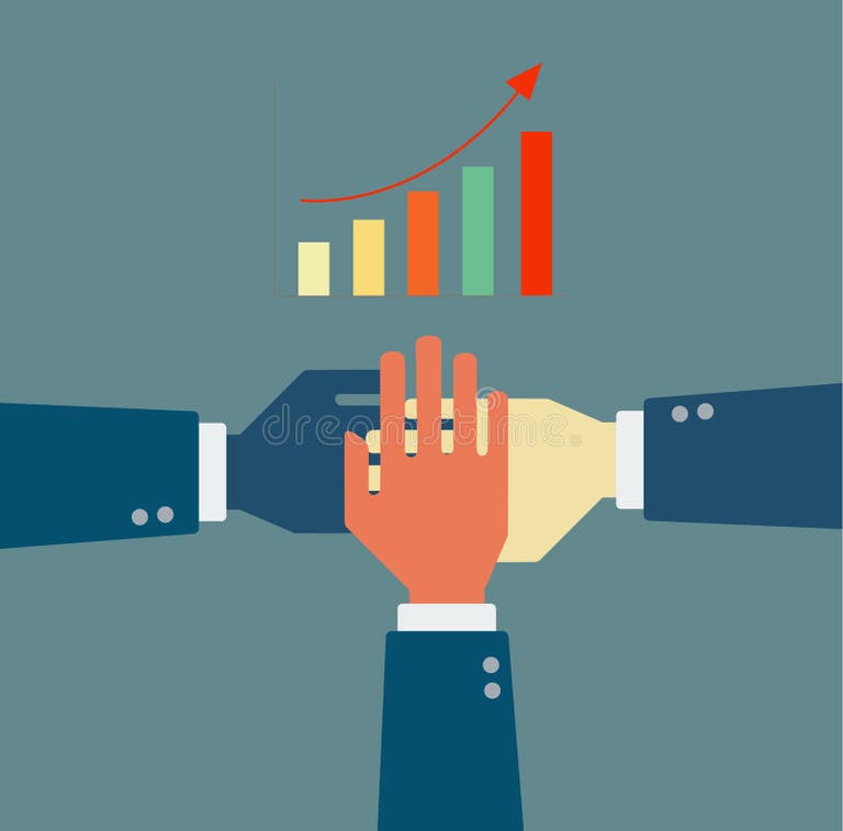 Stacked Hands Stock Illustrations – 2,413 Stacked Hands Stock ...