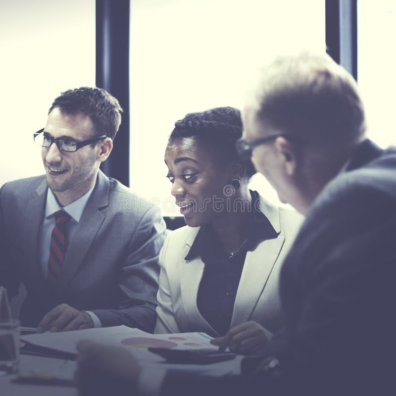 Business Team Corporate Organization Meeting Concept Stock Photo ...