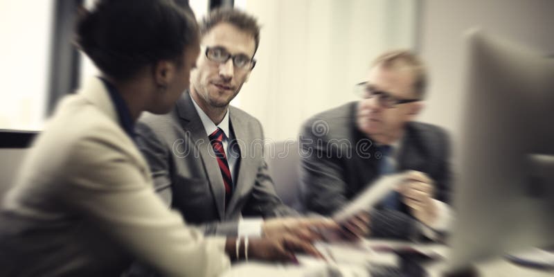 Business Team Corporate Organization Meeting Concept Stock Image ...