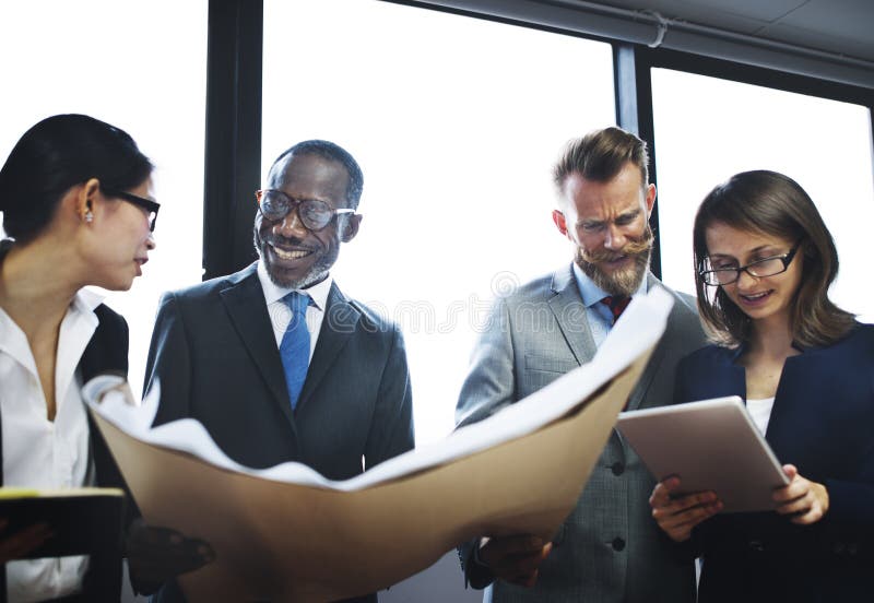 Business Team Corporate Organization Meeting Concept Stock Photo ...