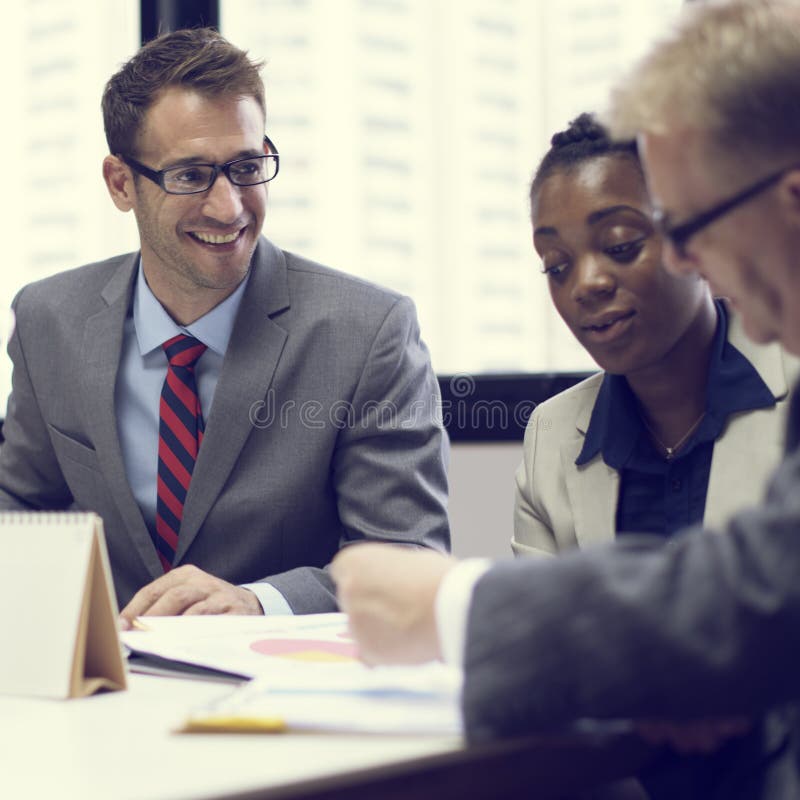 Business Team Corporate Organization Meeting Concept Stock Photo ...