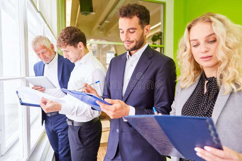 Business Team in the Creative Workshop Collects Ideas Stock Photo ...