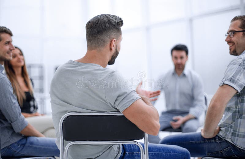 Business Team Discussing Current Tasks Stock Photo - Image of concept ...