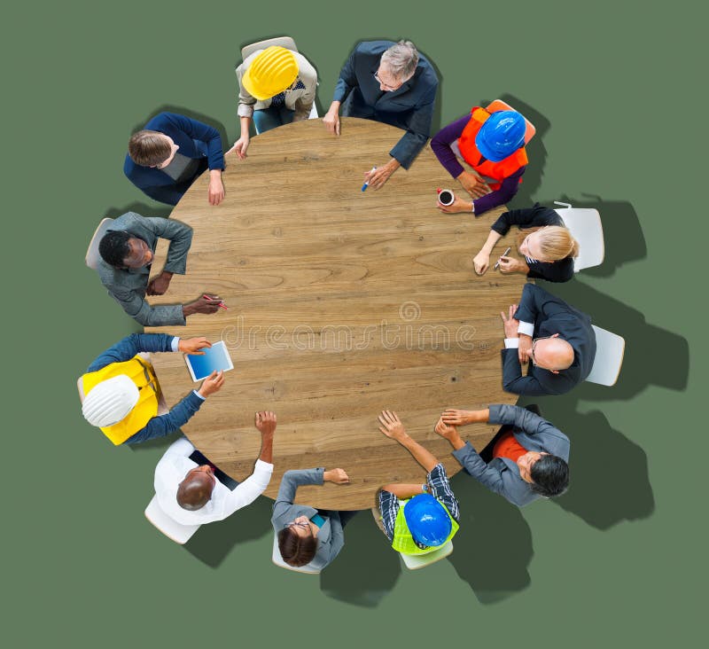 Business Team Discussion Meeting Analysing Concept Stock Image - Image ...