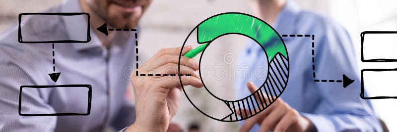 Business Team Engaging in Analytical Discussion, Marking Progress with ...