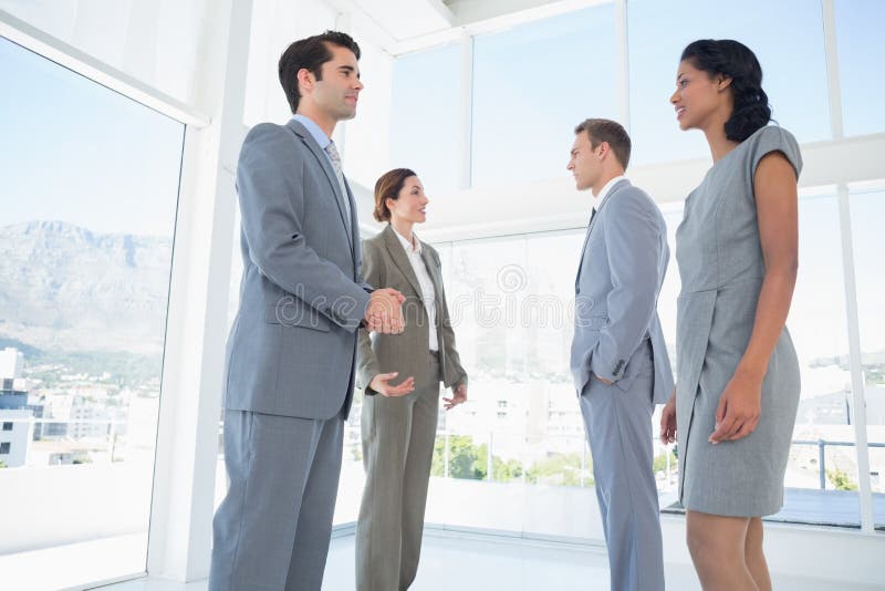Business Team Having a Conversation Stock Photo - Image of partnership ...