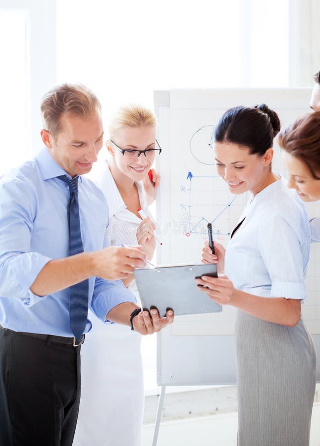 Business Team Having Discussion in Office Stock Image - Image of ...