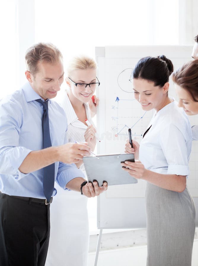 Business Team Having Discussion in Office Stock Image - Image of ...