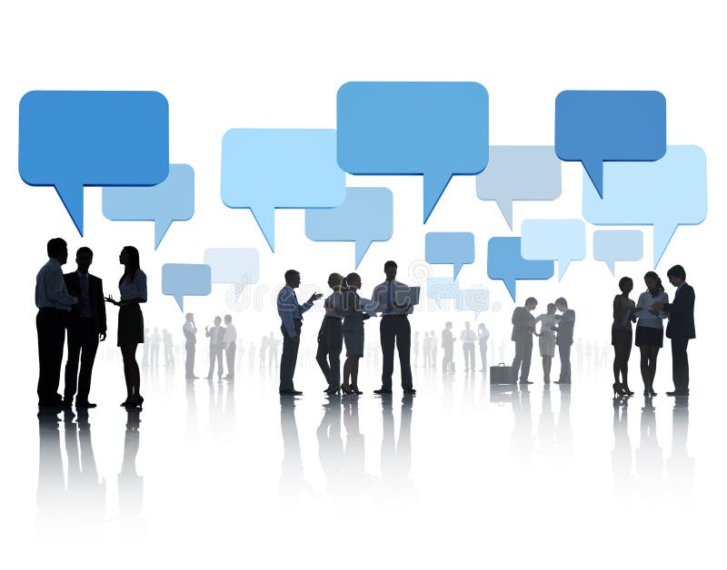 Business Team Having a Group Discussion Stock Image - Image of meeting ...