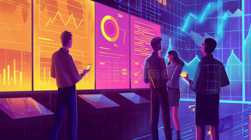 Business Team is Having a Meeting in a Modern Boardroom Stock ...