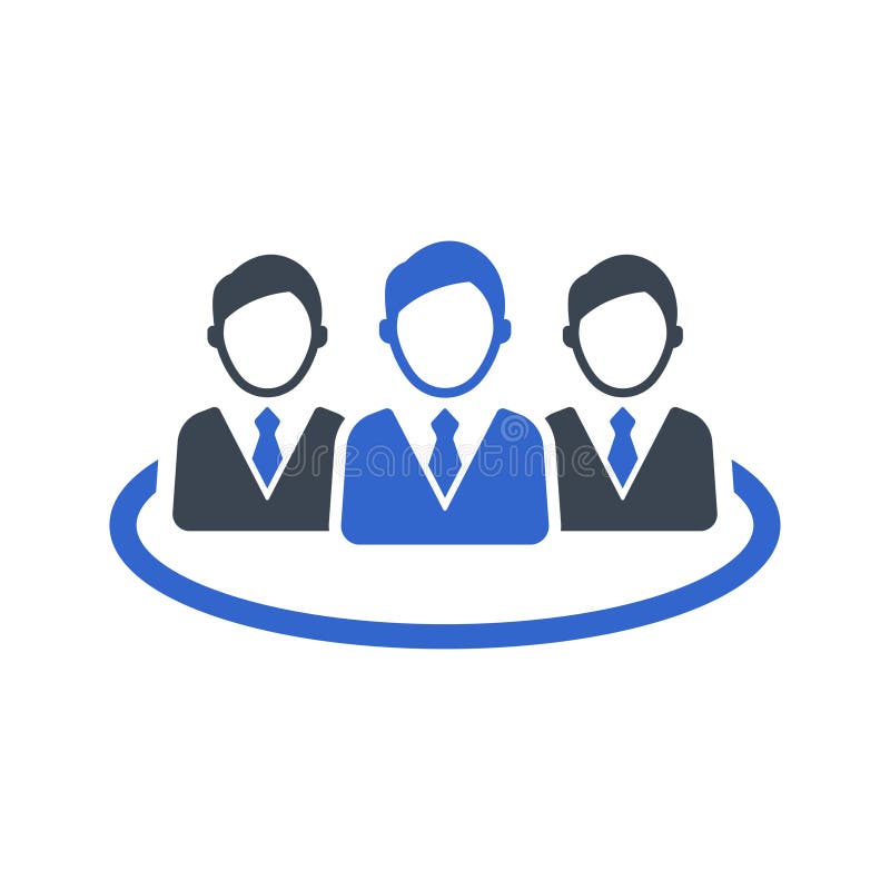 Business Team Icon stock vector. Illustration of people - 176441021