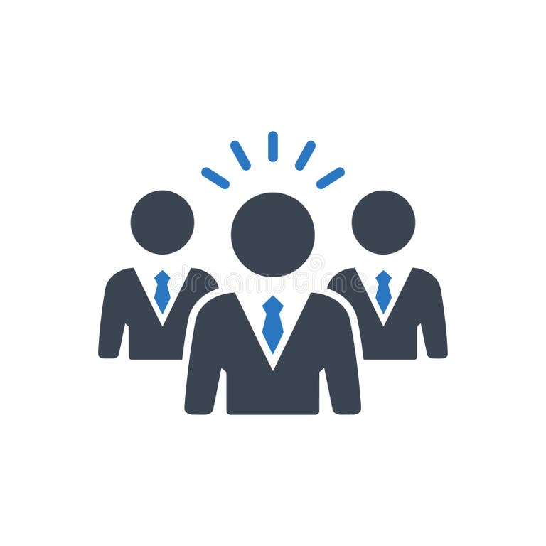 Business Team Icon stock vector. Illustration of sign - 361529131
