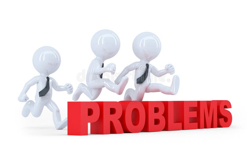 Business Team Building a Business. Stock Illustration - Illustration of ...