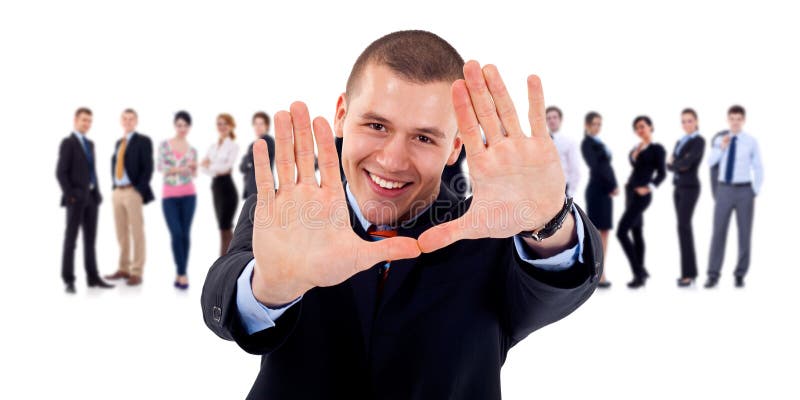 5+ Businessman making frame hand gesture Free Stock Photos ...