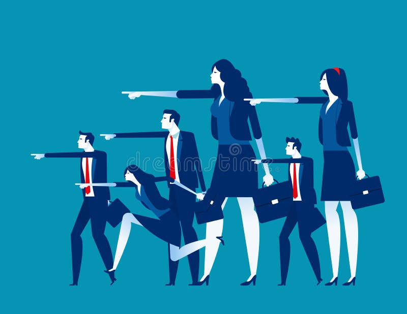 Business Team Leadership . Concept Business Vector Illustration, Chief ...