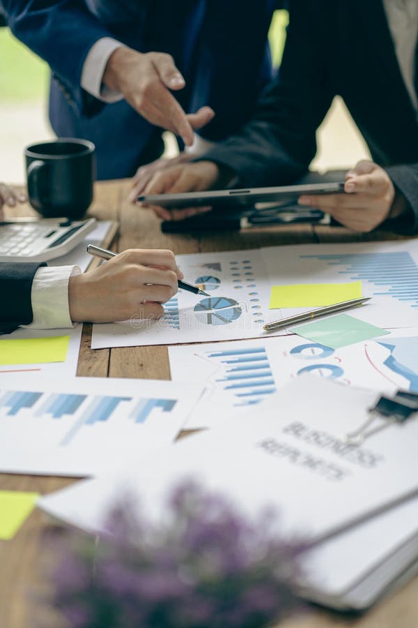 Business Team Meeting, Teamwork Concept of Business Merger at the ...