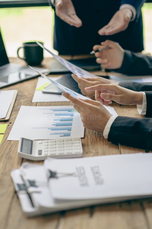 Business Team Meeting, Teamwork Concept of Business Merger at the ...