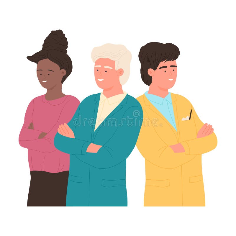 Business team members stock vector. Illustration of community - 308186830