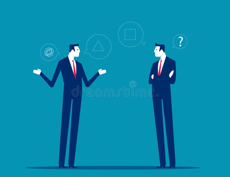 Business Miscommunication Stock Illustrations – 255 Business ...
