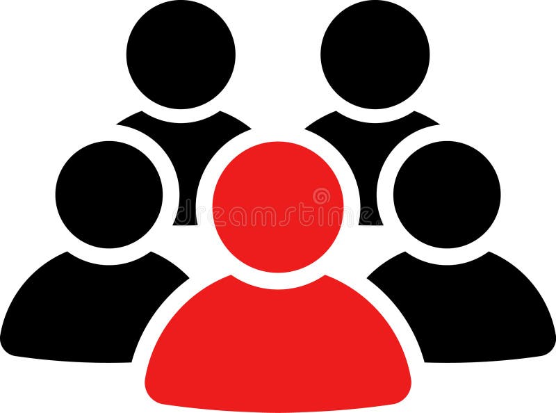 Business Team. People Group Icon Set Team Worker User. Employee People ...