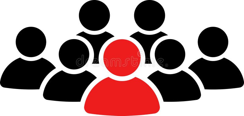 Business Team. People Group Icon Set Team Worker User. Employee People ...