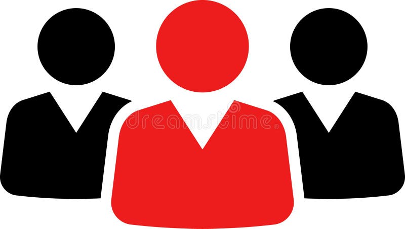 Business Team. People Group Icon Set Team Worker User. Employee People ...