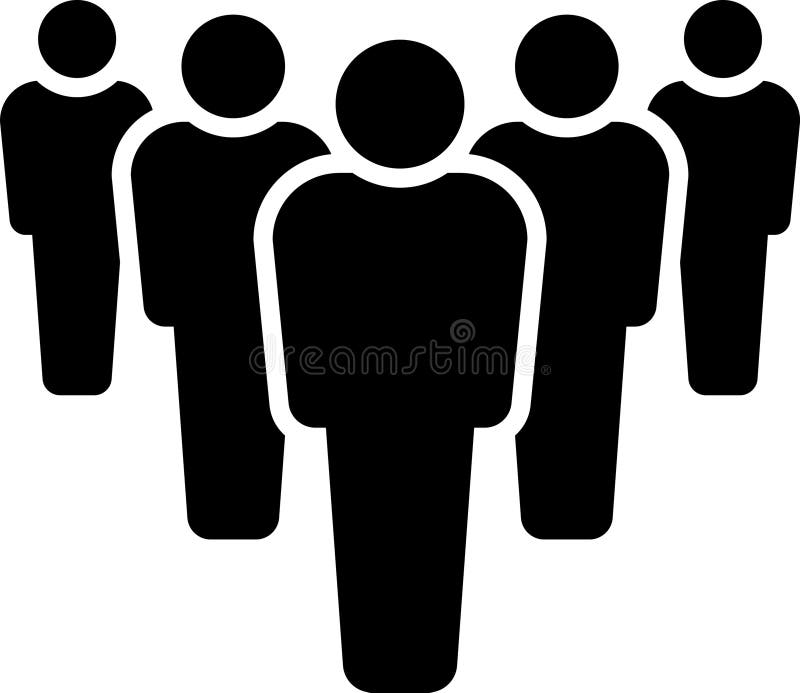 Business Team. People Group Icon Set Team Worker User. Employee People ...