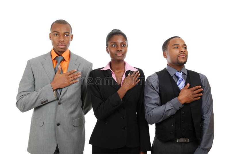 Business team pledging stock image. Image of positive - 12836135