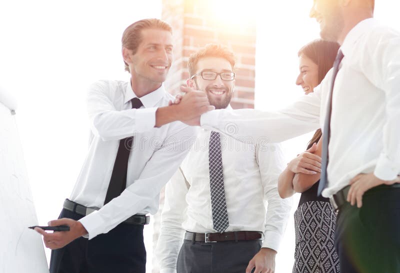 Business Team during the Preparation of the Preparation of a New ...